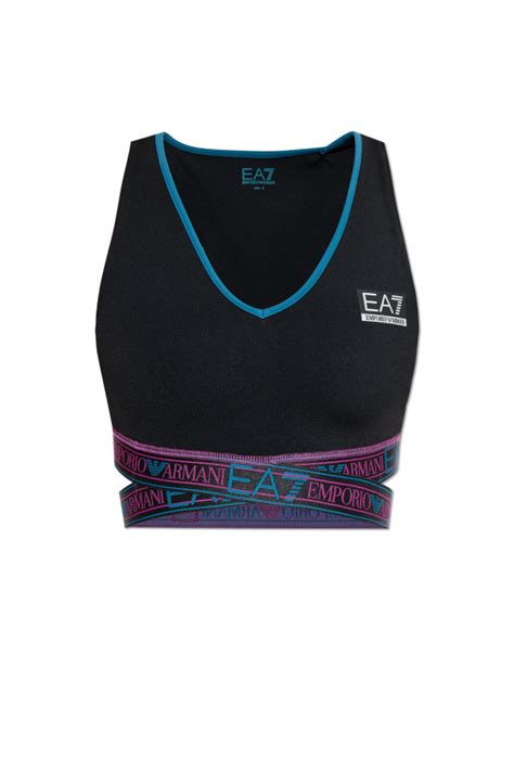 Ea7 Emporio Armani Training Top Ea7 Emporio Armani Womens Clothing
