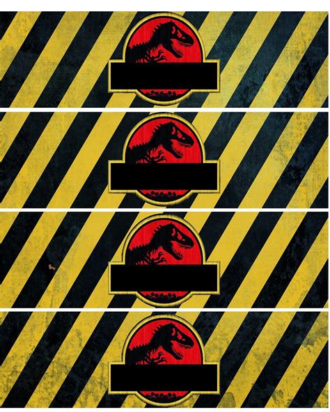 Free Printable Jurassic Park Signs