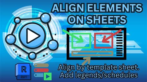 Align sheet views, add legends and schedules Dynamo Player Revit - YouTube