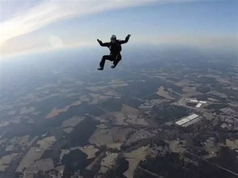 Skydiver Survives After Smashing Into Ground At 200 Kph