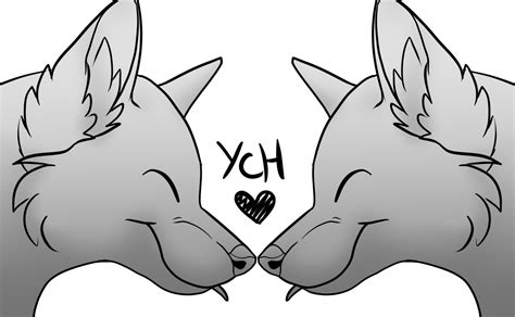 Chibi Wolf Couple