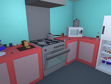 Lowpoly Kitchen Pack 3d Props Unity Asset Store