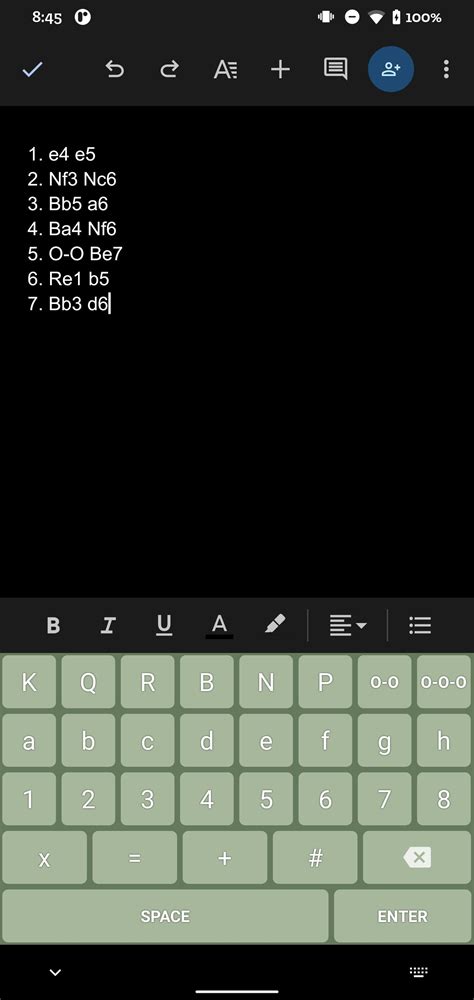 Chess Notation Keyboard Apk For Android Download