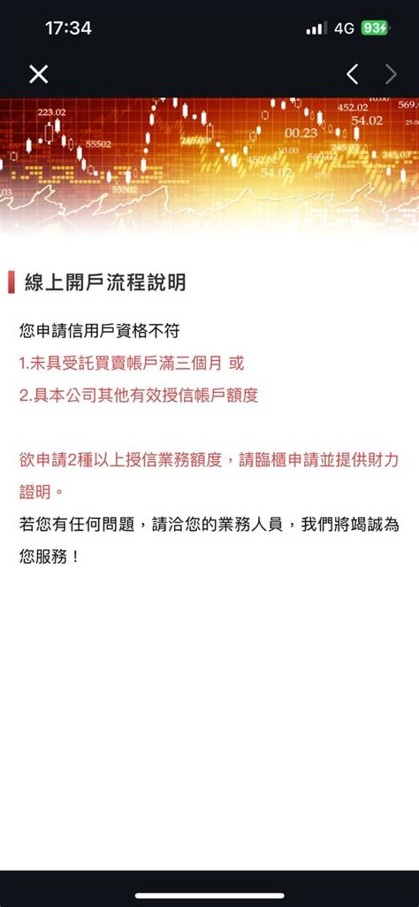 請益 永豐大戶投無法線上開立信用戶 股票板 Dcard
