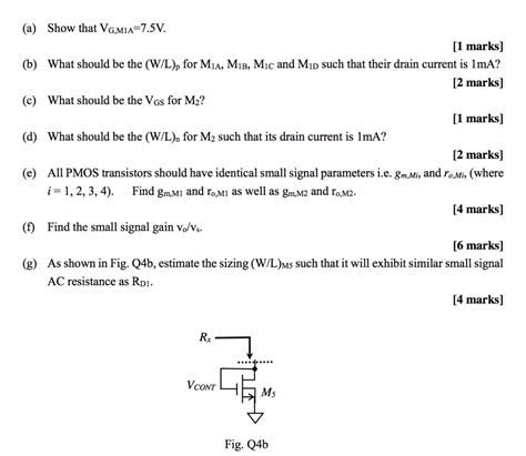 In The Two Stage Amplifier Circuit Shown In Fig Q4a