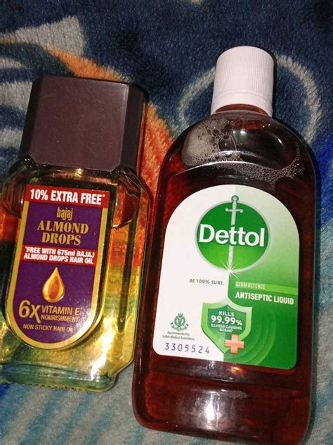 Beauty And Care Hair Oil Bajaj Almond Drops And Dettol Freeup