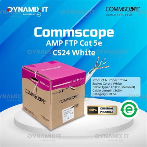 Jual Kabel Commscope Amp Ftp Cat 5e 305m Asli Di Seller Sweet Shop