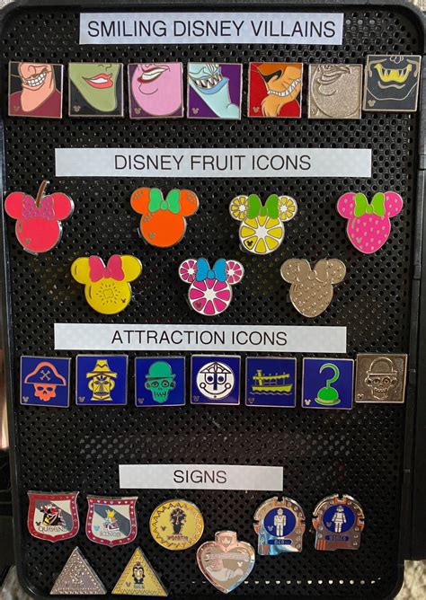 2017 Pins Hidden Mickey Disney Pin And Medallion Collection