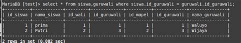 Belajar SQL Database Untuk Pemula Bagian Rumahweb