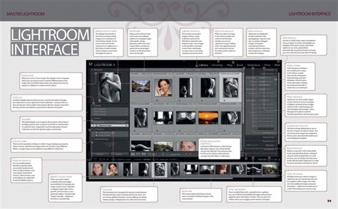 Interface Adobe Lightroom