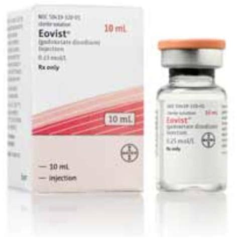 Gadavist Contrast Media Gadobutrol Mmol ML Intravenous Injection Single Dose Vial ML