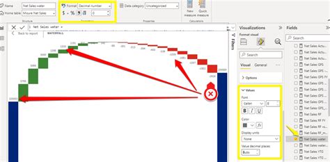 Solved Waterfall Chart Issue In Formatting Bar Chart Lab Microsoft Fabric Community
