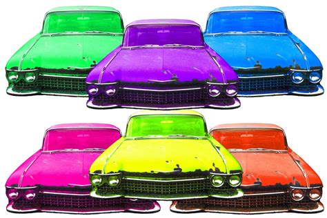 Neon Classic Car Graphics Graphic By My Flipped Designs · Creative Fabrica