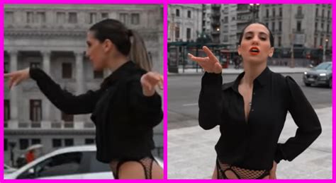 Sensual Candidata Al Congreso Cerró Su Campaña Bailando En Tanga Por