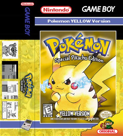Pokemon Yellow Cassette Case By Backlogchallenger On Deviantart