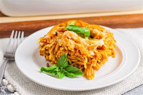 Baked Spaghetti Recipe Olivesandfetablog Baked Spaghetti Recipe Olivesandfetablog