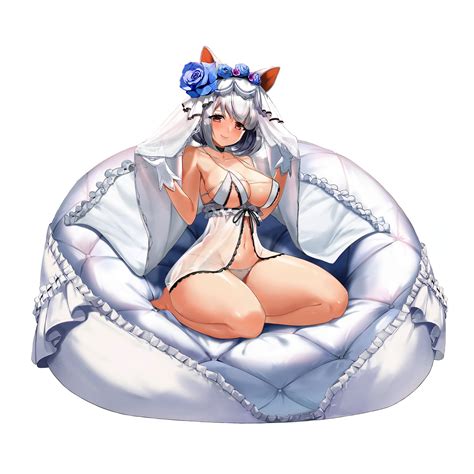 Mryun Saetti Last Origin Silver Hair Game Cg Highres Official Art 1girl Armadillo Ears