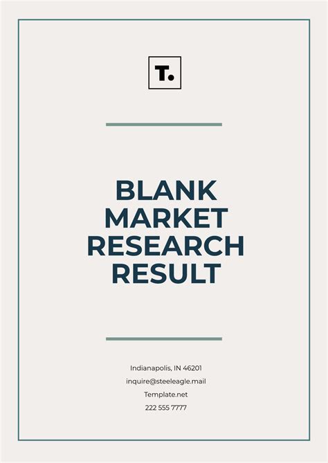 Free Market Research Templates To Edit Online And Print