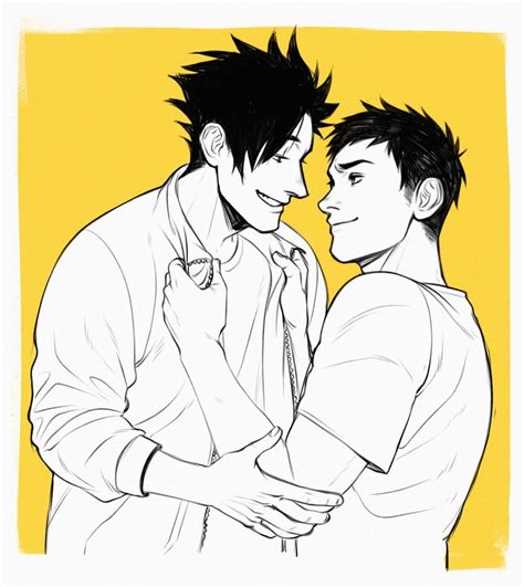 Kuroo Tetsurou And Sawamura Daichi Haikyuu Drawn By Riffraffhellyea