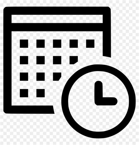 Date And Time Icon At Vectorified Collection Of Date And Time