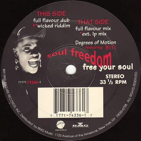 Degrees Of Motion Featuring Biti Strauchn Soul Freedom Free Your