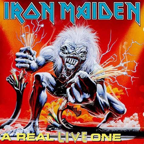 Iron Maiden A Real Live One Iron Maiden Eddie Iron Maiden Albums