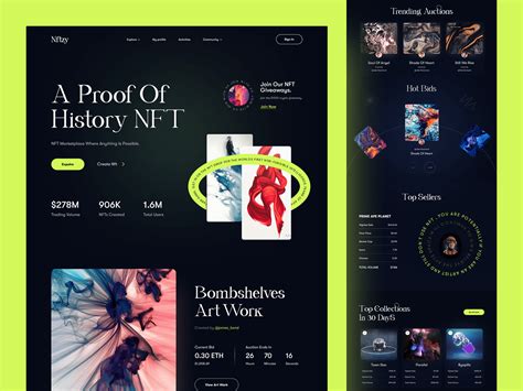 NFT Marketplace On Behance