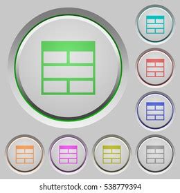 Spreadsheet Horizontally Merge Table Cells Color Stock Vector Royalty