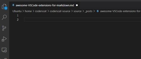 top 5 vscode extensions for markdown