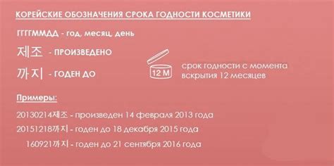 Как определить сроки годности у Корейской косметики