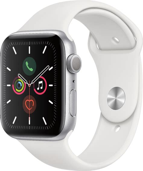 Apple Watch 5 44mm White (GPS) 早割り Apple Watch SE 1st Generation, mm ...