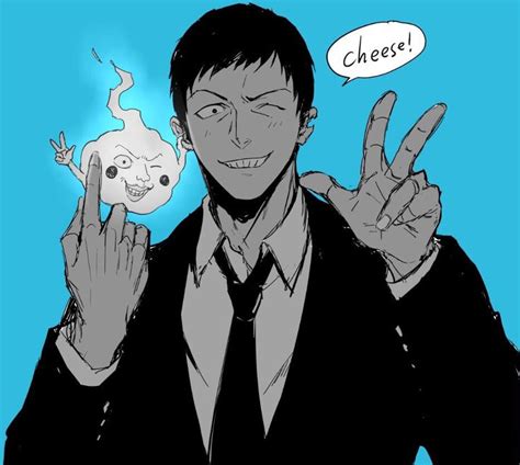 Пин от пользователя Sofia Li на доске Mob Physco 100 Ямочки Манга