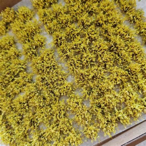 Model Grass Tufts Terrain Elements Self Adhesive Wargame Basing Model