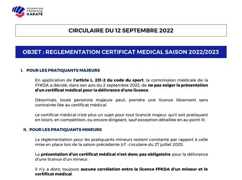 Certificat Médical Et Inscriptions Karaté Club Vaujours