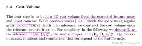 【论文阅读】mvsnet：depth Inference For Unstructured Multi View Stereo【2018