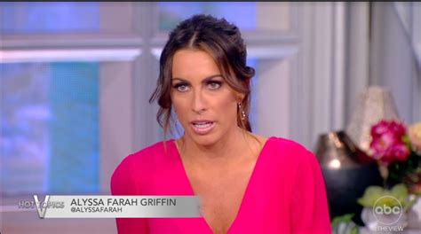The Views Alyssa Farah Griffin Reveals She Has Received Death Threats And Sexual Harassment