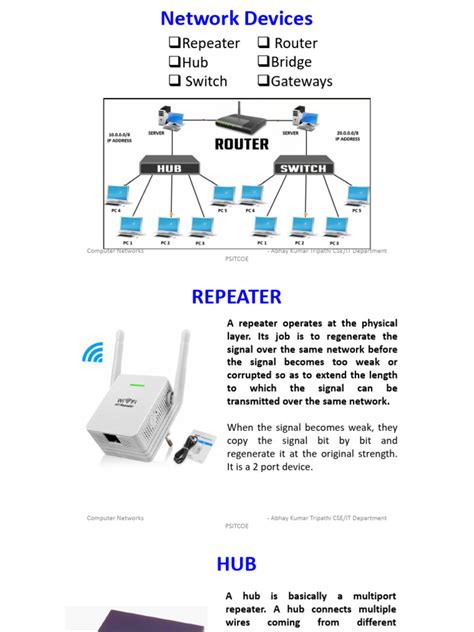 Connecting Devices Network Pdf Computer Network Network Switch
