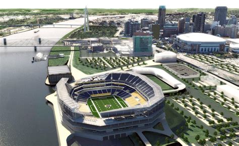 Riverfront Stadium Gets New Frills Keeps Some Historic Buildings