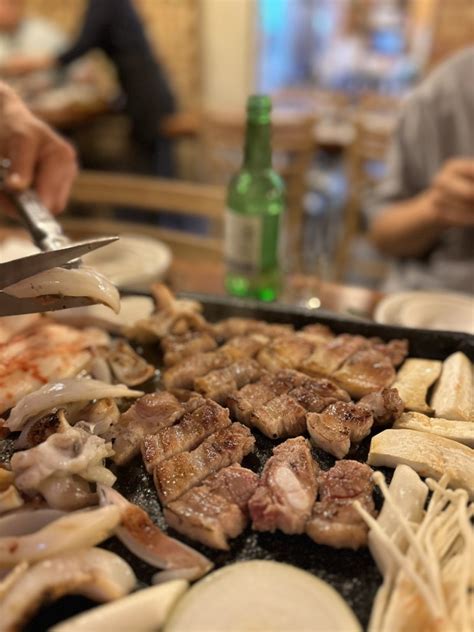 가디 맛집 회식하기 좋은 이색 삼겹살 노포 동산미 네이버 블로그