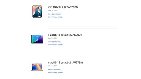 Apple開発者向けにmacOS 15 SequoiaやiOS iPadOS 18などのBeta 2を公開