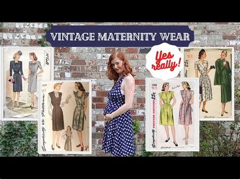 Retro Maternity Dresses