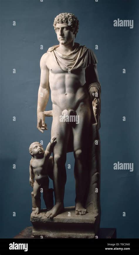 Statue Of Aelius Verus Ancient Rome Mid Nd Century Dimensions H Cm Museum State
