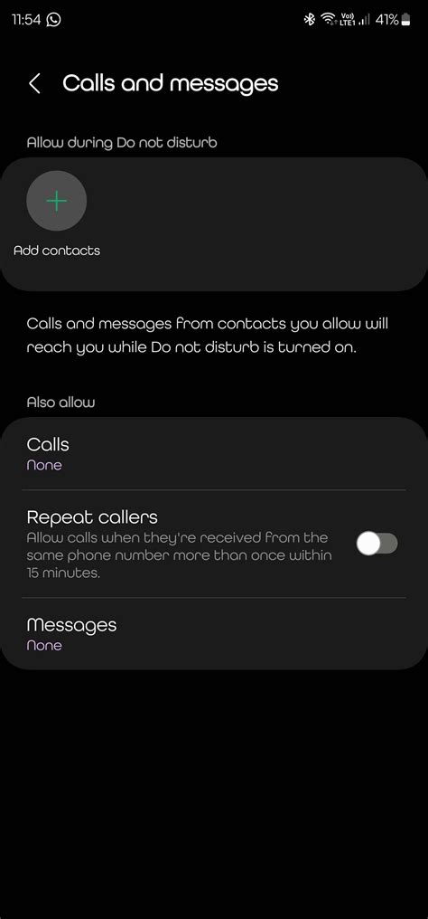 Solved Exclude Certain Contacts From Silent Mode Samsung Community