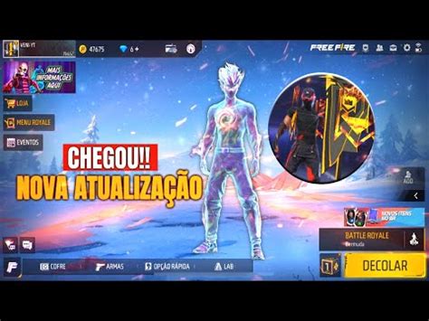 CONFERINDO TUDO DA NOVA ATUALIZAÇÃO DO FREE FIRE QUAIS AS NOVIDADES