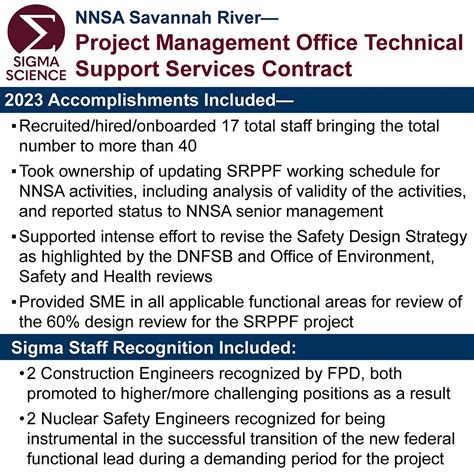 Sigma Science Inc On Linkedin Today Were Spotlighting Sigmas Nnsa
