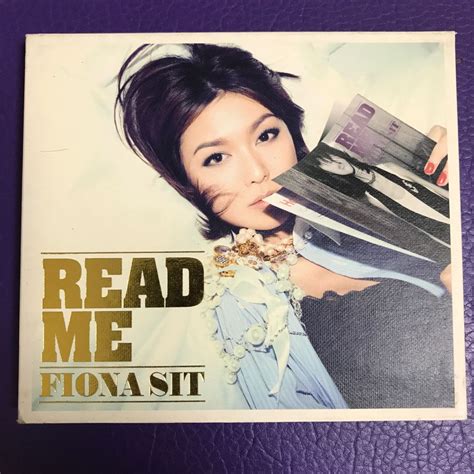 薛凱琪 Fiona Cd Dvd Read Me 齊件 舊版2009 99極新淨 音樂樂器 And 配件 Cds Dvds