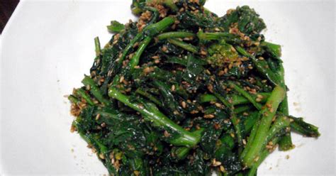 のらぼう菜（野良坊菜）のごま和え By おだんごぱん 【クックパッド】 簡単おいしいみんなのレシピが320万品