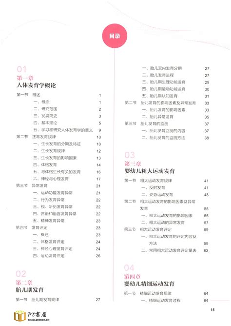 人体发育学 第3版 电子版下载pdf版 Pt书屋