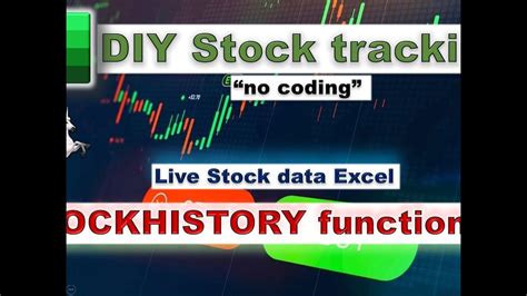 📊 How To Get Live Stock Data In Excel And Create Dynamic Charts 2025