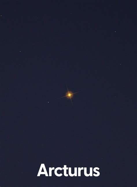 Arcturus Star Pictures Location And The Origin Of Its Name
